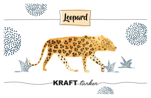 Krafttier Leopard: KRAFT tanken - Kathrin Sieder